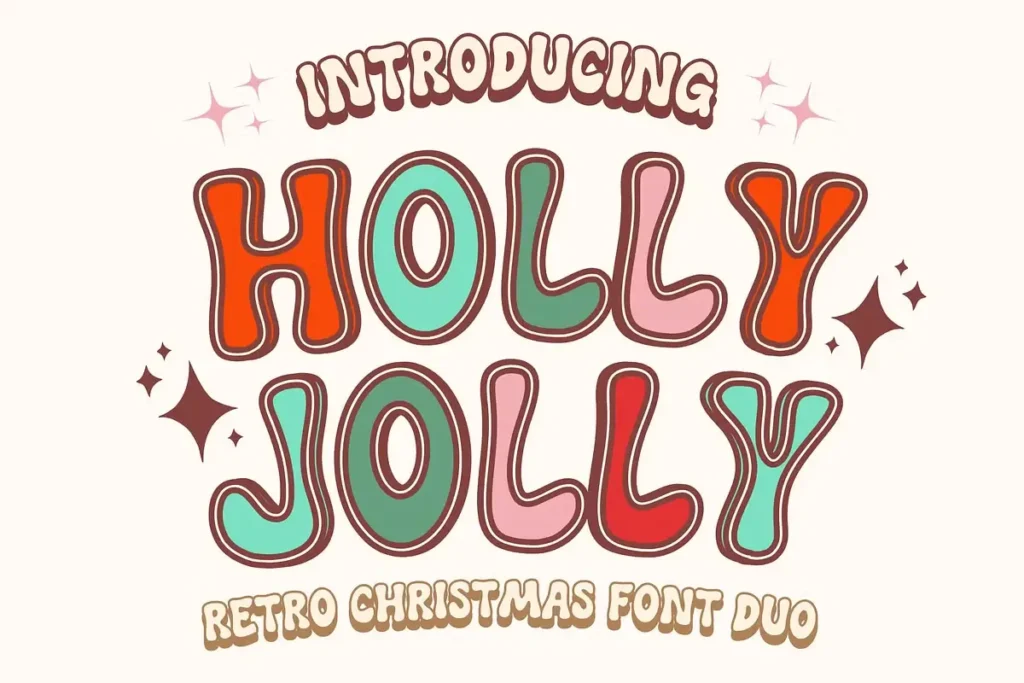 Holly Jolly – Christmas Font
